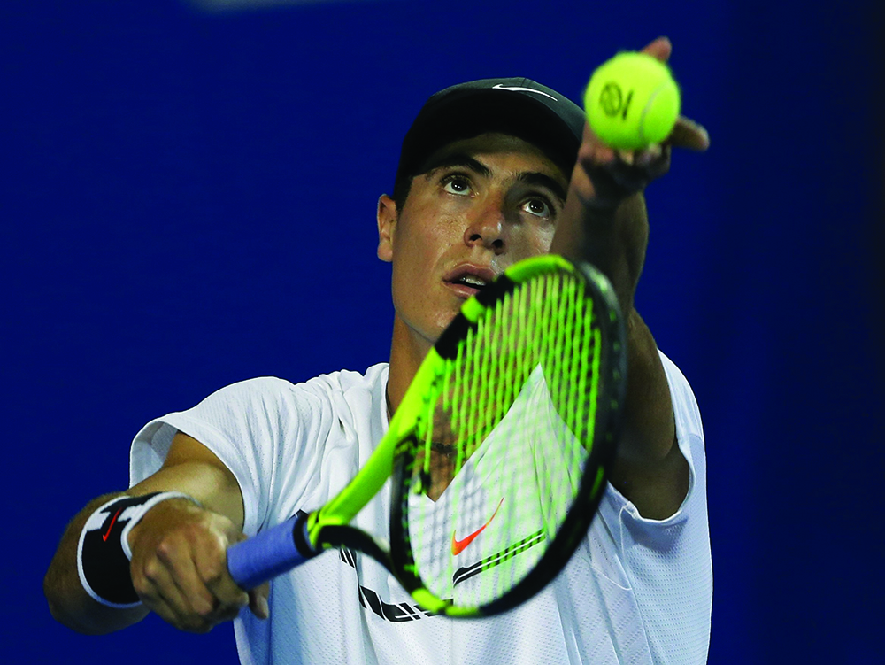 Ernesto Escobedo se abre paso en el tenis | Reporte Hispano